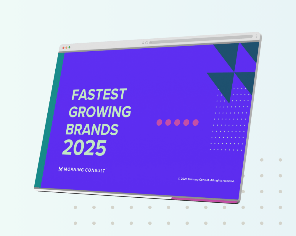 Fastest Growing Brands 2025 | Morning Consult | Report Download