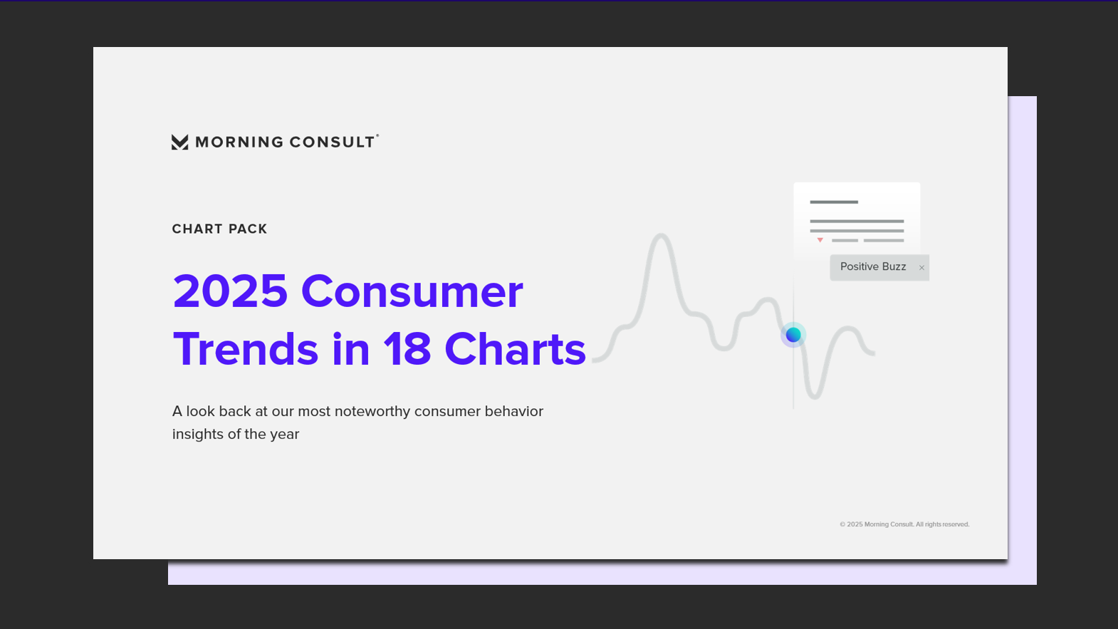 2025 Consumer Trends in 18 Charts | Morning Consult | Report Download